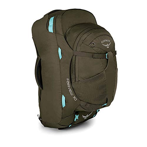 Osprey Packs Fairview 70 Women's Travel Backpack, Misty Grey, X-Small/Small