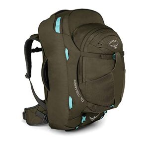 Osprey Packs Fairview 70 Women's Travel Backpack, Misty Grey, X-Small/Small