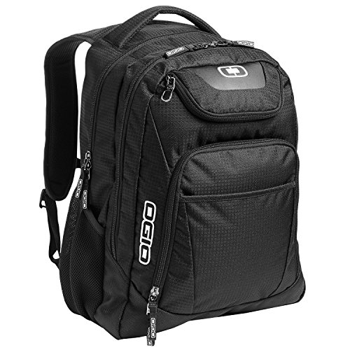 OGIO 411069-BLACK Business Excelsior 17" Laptop Backpack/Rucksack, Black/Silver