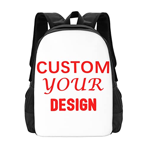 Custom Laptop Backpack Personalized Large Capacity Shoulder Schoolbag Add Your Own Name Travel Backpack Custom Backpack