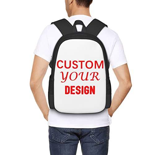 Custom Laptop Backpack Personalized Large Capacity Shoulder Schoolbag Add Your Own Name Travel Backpack Custom Backpack