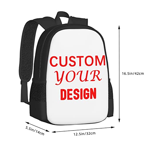 Custom Laptop Backpack Personalized Large Capacity Shoulder Schoolbag Add Your Own Name Travel Backpack Custom Backpack