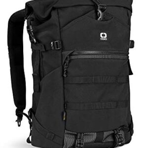 OGIO ALPHA Convoy 525r Rolltop Backpack, Black