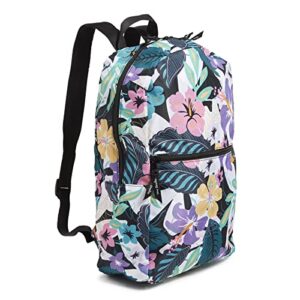 Vera Bradley Ripstop Packable Backpack, Island Floral