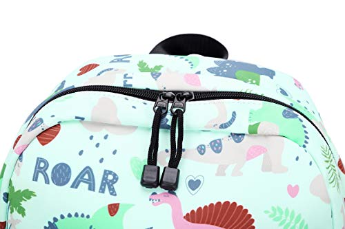 Acmebon Fashion Roomy Cute Backpacks for Teen Girl Children Lightweight School Bookbag Dinosaur