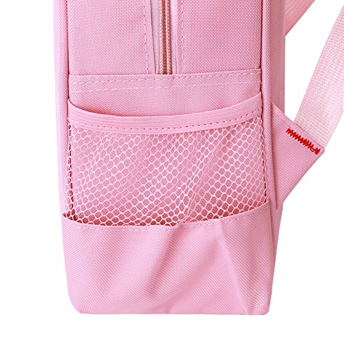 BAOHULU Toddler Backpack Ballet Dance Bag 9 Colors for Girls 2-8Y CL003_Pink