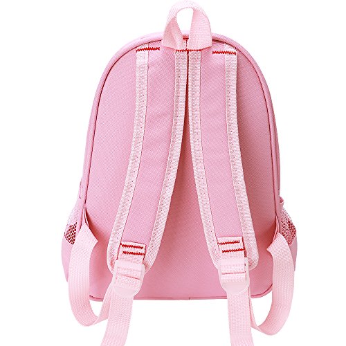 BAOHULU Toddler Backpack Ballet Dance Bag 9 Colors for Girls 2-8Y CL003_Pink