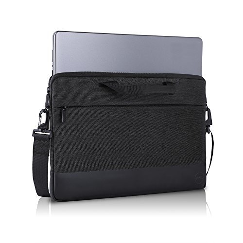 Dell Professional Sleeve 13 - Protect Your Everyday Essentials and Laptop, Water Resistant (Heather Gray)