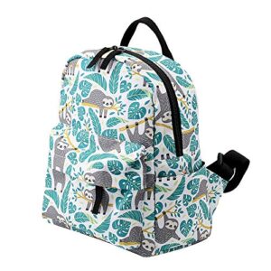 Deanfun Mini Backpack for Girls, Printing Shool Bag Waterproof Fashion Purse (6)