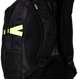 Fila Vertex Tablet and Laptop Backpack, Black, One Size