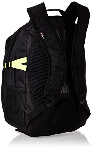 Fila Vertex Tablet and Laptop Backpack, Black, One Size