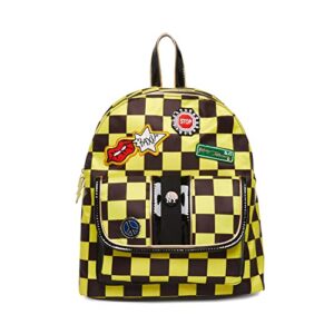 betsey johnson hail backpack, black multi