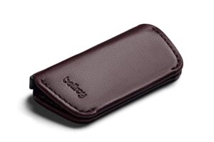 bellroy leather key cover (max. 4 keys) – deep plum