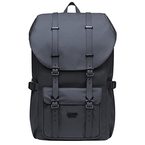 KAUKKO Laptop Outdoor Backpack, Traveling Rucksack Fits 15.6 Inch Laptop(5-8-Black)