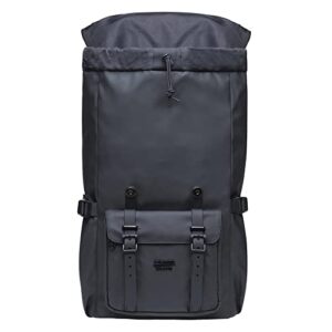 KAUKKO Laptop Outdoor Backpack, Traveling Rucksack Fits 15.6 Inch Laptop(5-8-Black)