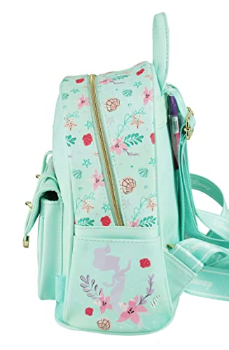 Disney The Little Mermaid Wondapop 11 Inch Vegan Leather Mini Backpack