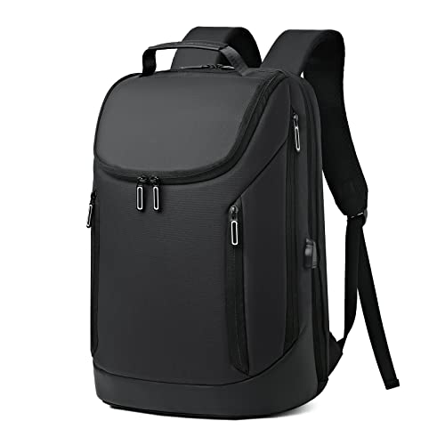 Konelia Slim Business Smart Backpack for Men Waterproof fit 15.6 Inch Laptop Travel Backpack with USB Charging Port