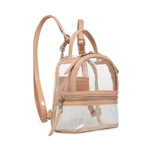 steve madden janee clear mini backpack