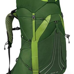 Osprey Exos 48 Men's Backpacking Backpack Tunnel Green, Small