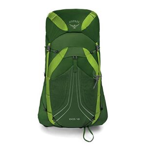 Osprey Exos 48 Men's Backpacking Backpack Tunnel Green, Small