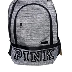 Victoria's Secret Pink Collegiate Backpack Color Marl Gray New