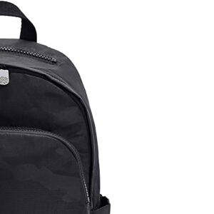 Kipling Delia Backpack Black Camo Emb