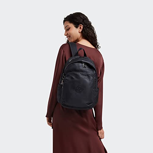 Kipling Delia Backpack Black Camo Emb