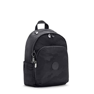 Kipling Delia Backpack Black Camo Emb