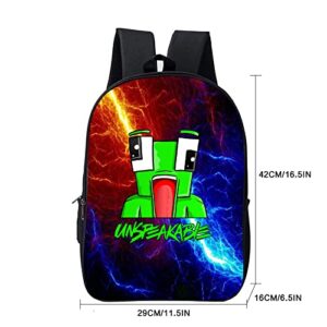 AZXYQ Boys and Girls Game Backpack Travel Bag Portable Large Capacity Packsack Sports Backpacks Game-4