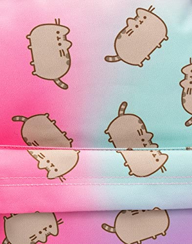 Pusheen Backpack Cat Pom Pom Keyring Pink Rucksack 16”