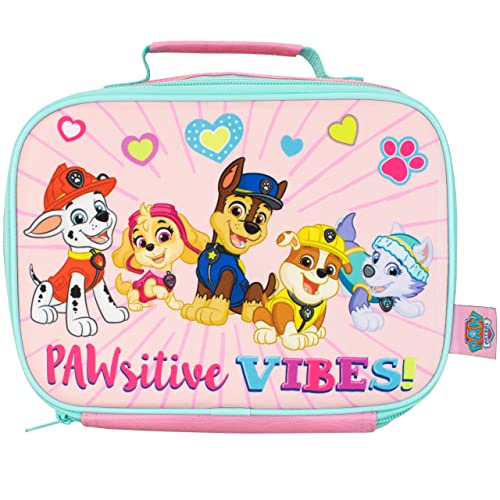 Paw Patrol Kids Backpack and Lunchbag Pink