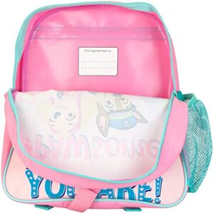 Paw Patrol Kids Backpack and Lunchbag Pink