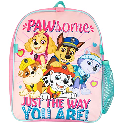 Paw Patrol Kids Backpack and Lunchbag Pink