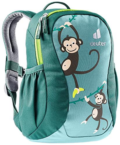 Deuter Pico Kid's Backpack for School and Hiking - Dustblue-Alpinegreen