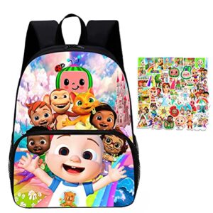 ofaxeb anime backpack cartoon backpacks casual travel bookbag fashion laptop backpack d3