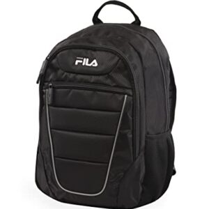 Fila Argus 5 Laptop Backpack, Black/Grey, One Size