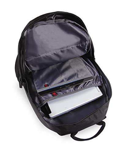 Fila Argus 5 Laptop Backpack, Black/Grey, One Size