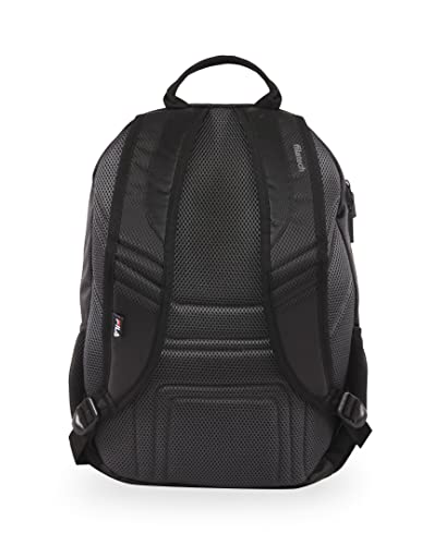 Fila Argus 5 Laptop Backpack, Black/Grey, One Size