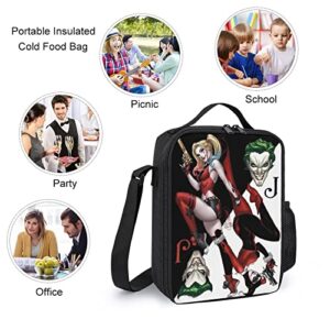 Backpack 3-Piece Set BookBags Study School Bag Lunch Bags Tote Bag and Pencil Bag Set, One Size