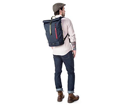 Timbuk2 Tuck Pack - Roll top, Water-Resistant Laptop Backpack, Sidewalk