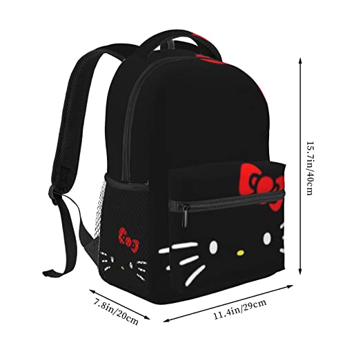 Cartoon Cat Backpack Casual Travel Bookbag Fashion Laptop Backpack