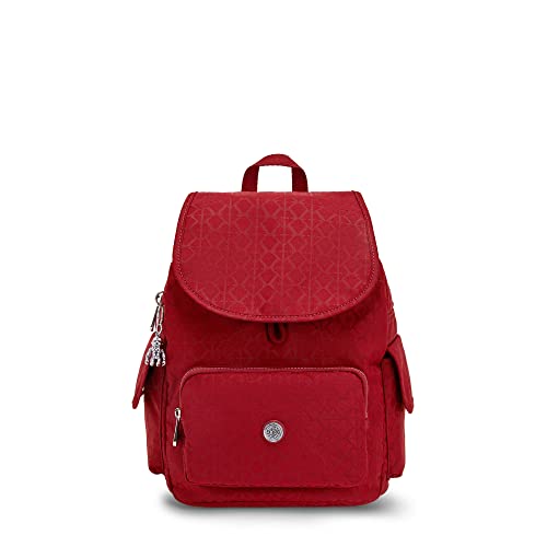 Kipling City Pack Small Backpack Signature Red