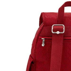 Kipling City Pack Small Backpack Signature Red