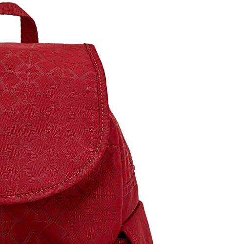 Kipling City Pack Small Backpack Signature Red