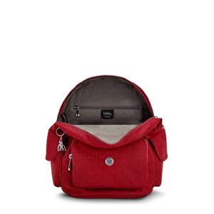 Kipling City Pack Small Backpack Signature Red