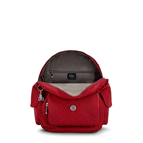 Kipling City Pack Small Backpack Signature Red