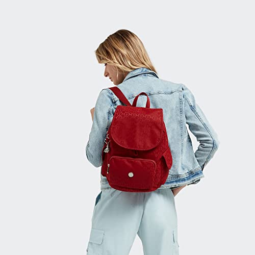 Kipling City Pack Small Backpack Signature Red