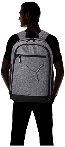 PUMA Unisex PUMA Buzz Backpack, mens, 07358140, Medium Grey Heather, standard size