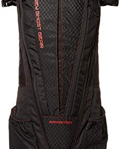 Grey Ghost Gear Daypack Backpacks, Black/Black Diamond with Red Stitiching (GTG5874-2-2D)