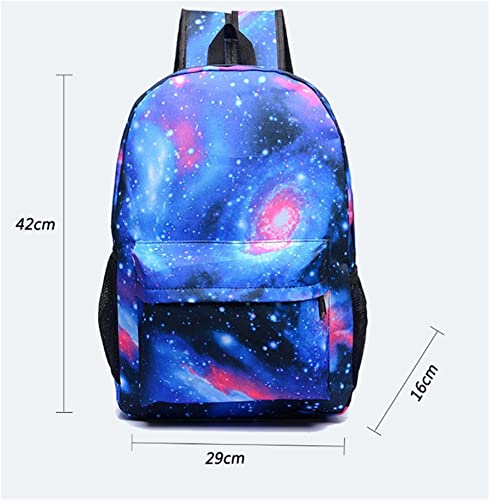 Zapion Teen Boys Cristiano Ronaldo School Backpack-3 Pieces Student Bookbag Canvas Daypack+Shoulder Bag+Pencil Case Set